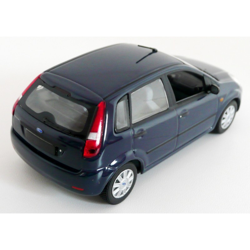 Ford Fiesta 2002 5-Door modrá, Minichamps 1:43