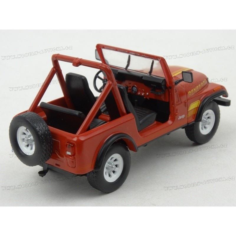 Jeep CJ-7 Renegade 1983 "The Terminator" (Sarah Connor), GreenLight 1/ ...