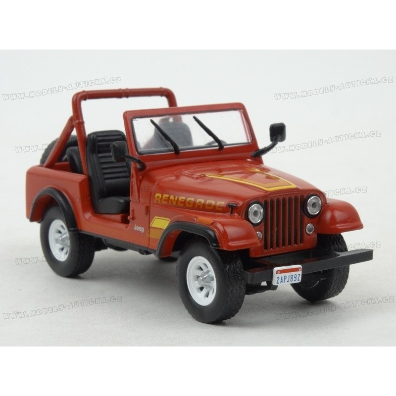 Jeep CJ-7 Renegade 1983 "The Terminator" (Sarah Connor), GreenLight 1/ ...