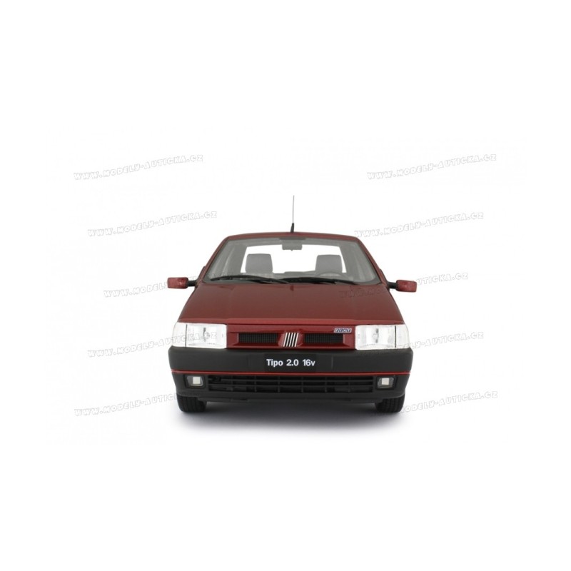 Fiat Tipo 2.0 16V 1991 (Red Met.), Laudoracing-Model 1/18 scale