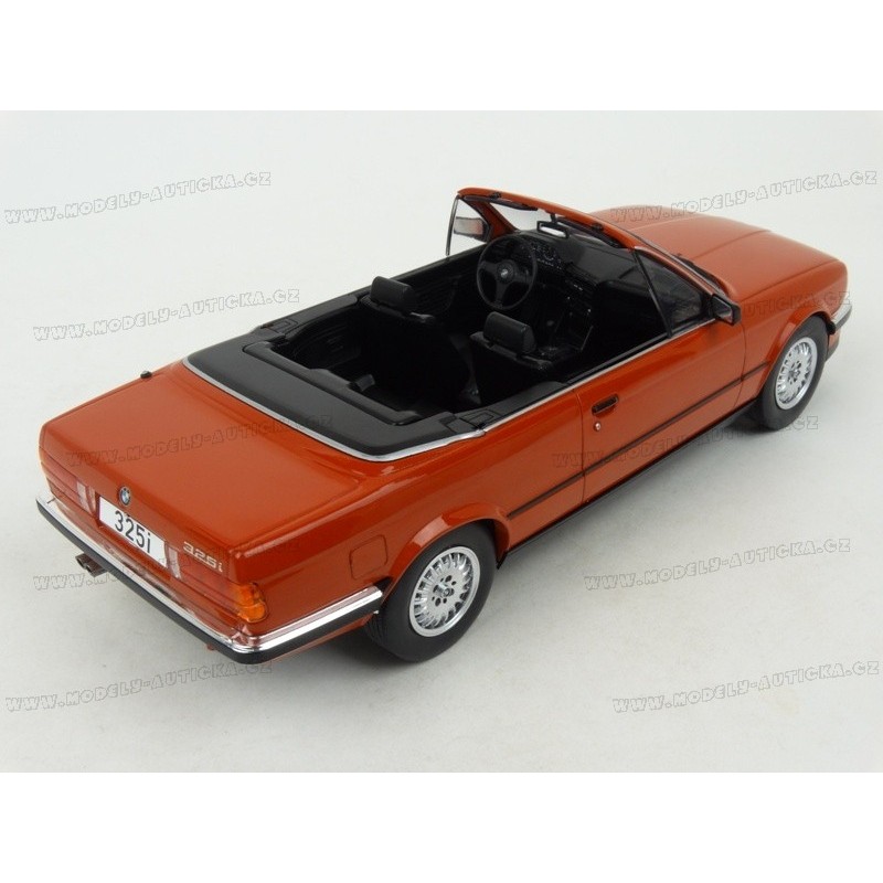 BMW (E30) 325i Convertible 1985 (Red), MCG (Model Car Group) 1/18 scale