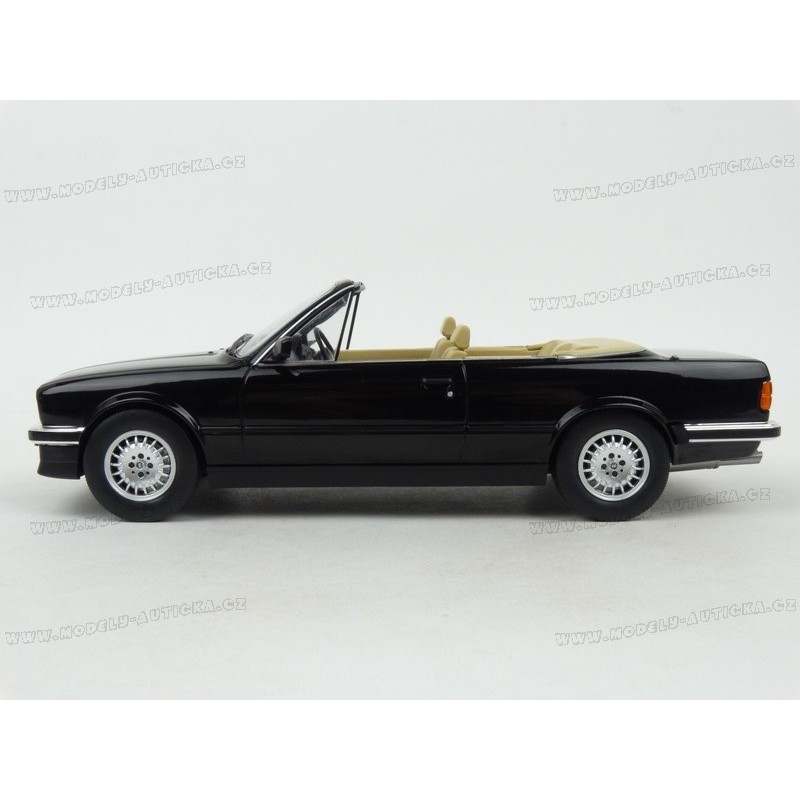 BMW (E30) 325i Convertible 1985 (Black), MCG (Model Car Group) 1:18