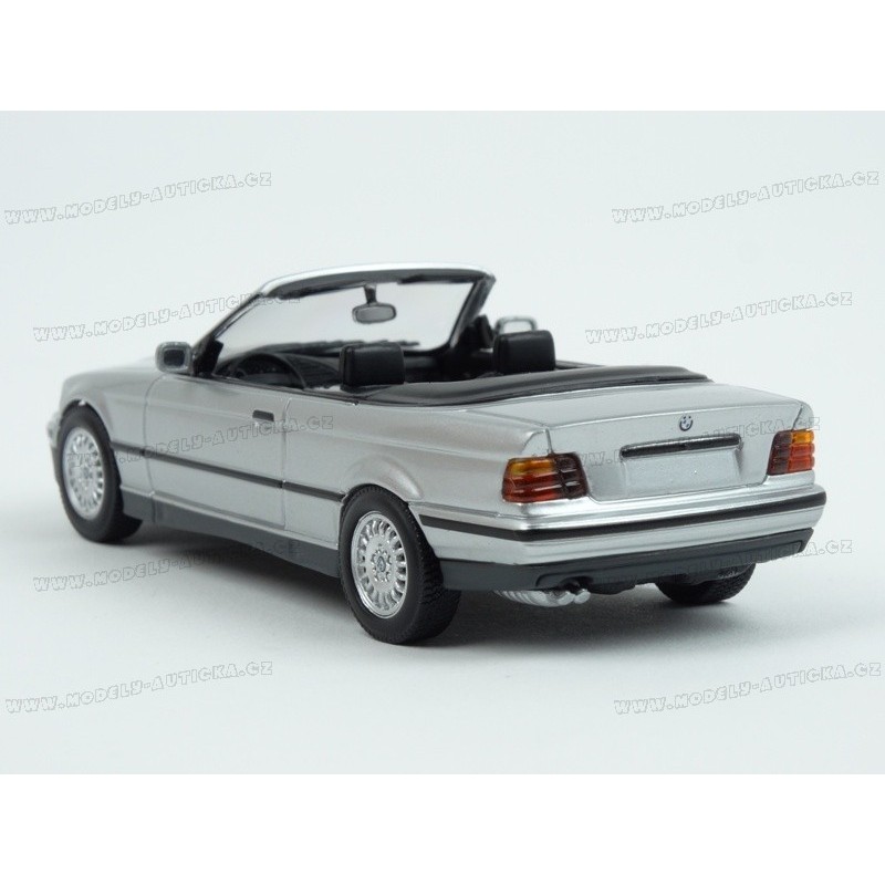 BMW (E36) 3-Series Cabriolet 1993 (Silver), Minichamps 1/43 scale