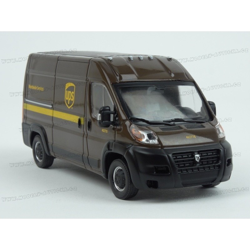 Dodge RAM ProMaster 2500 Cargo High Roof UPS 2018, GreenLight 1:43
