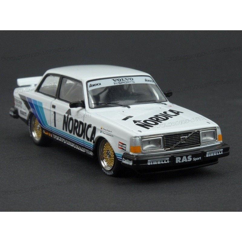 Volvo 240 Turbo Nr.1 ETCC Brno 1986 (3rd Place), IXO Models 1/43 scale