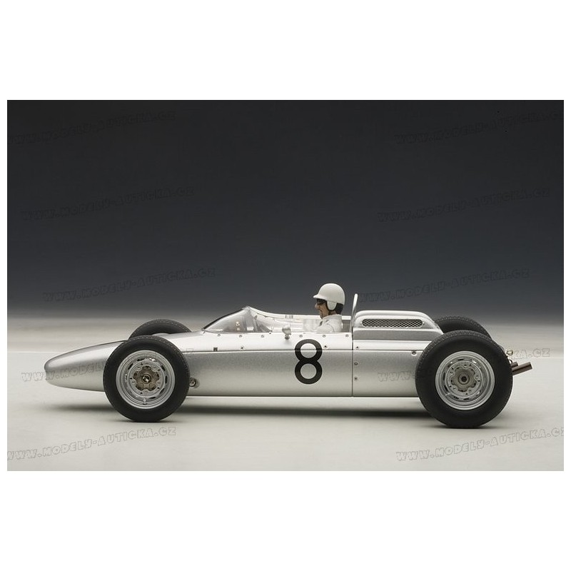 Porsche 804 F1 Nürburgring 1962 Nr.8 (With Driver Figurine), AUTOart 1:18