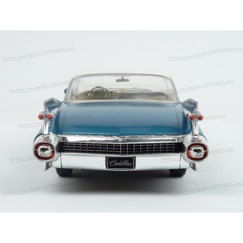 Cadillac Eldorado 1959 (Blue Met.), WhiteBox 1:24