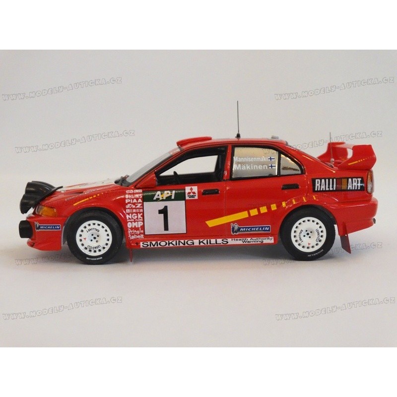 Mitsubishi Lancer EVO V Nr.1 Winner Rally Australia 1998, WhiteBox 1/43 ...